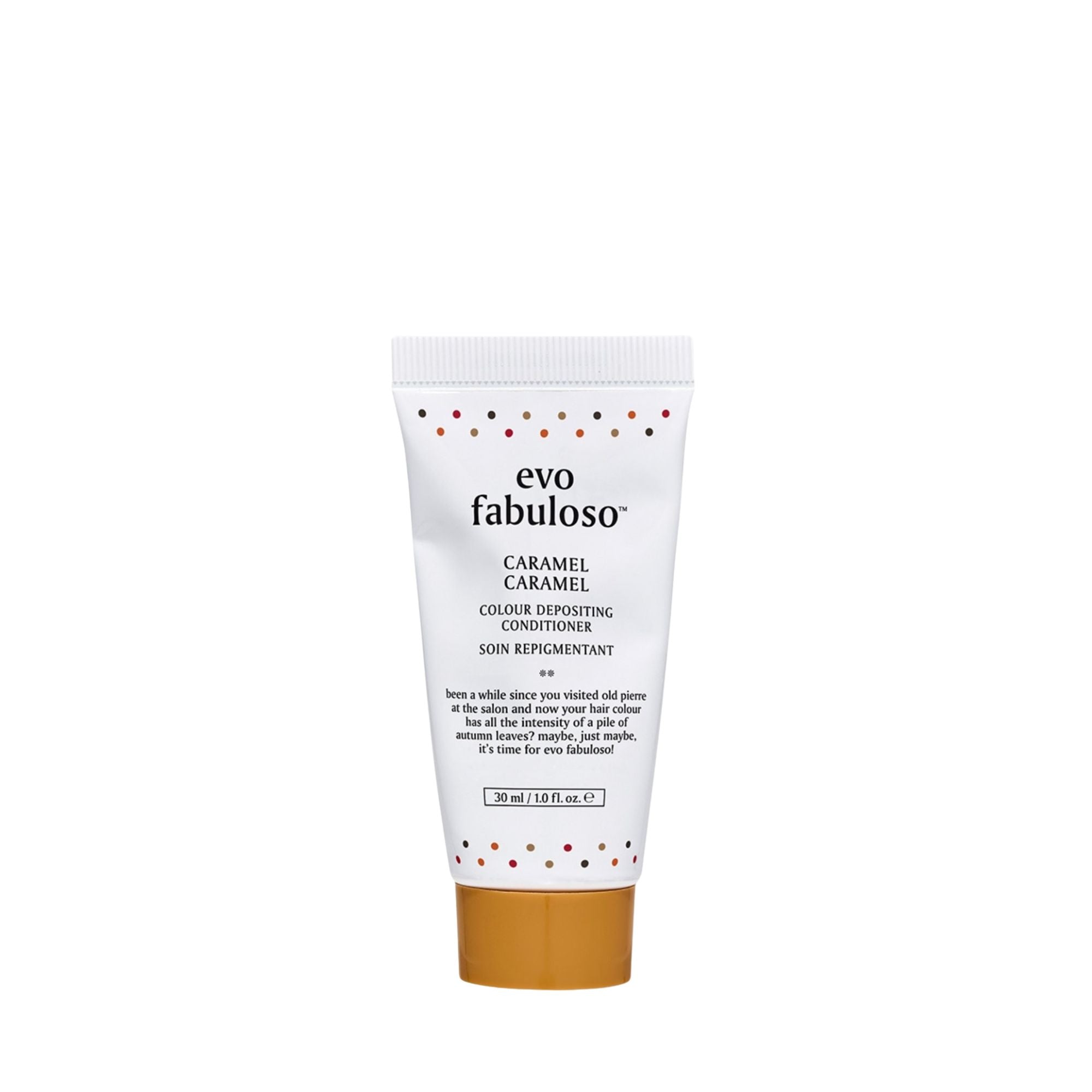 Evo Fabuloso Caramel Colour Depositing Conditioner 30ml - Evo UK